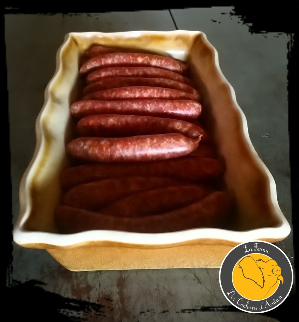 Saucisses basque – La Ferme des cochons d'antan